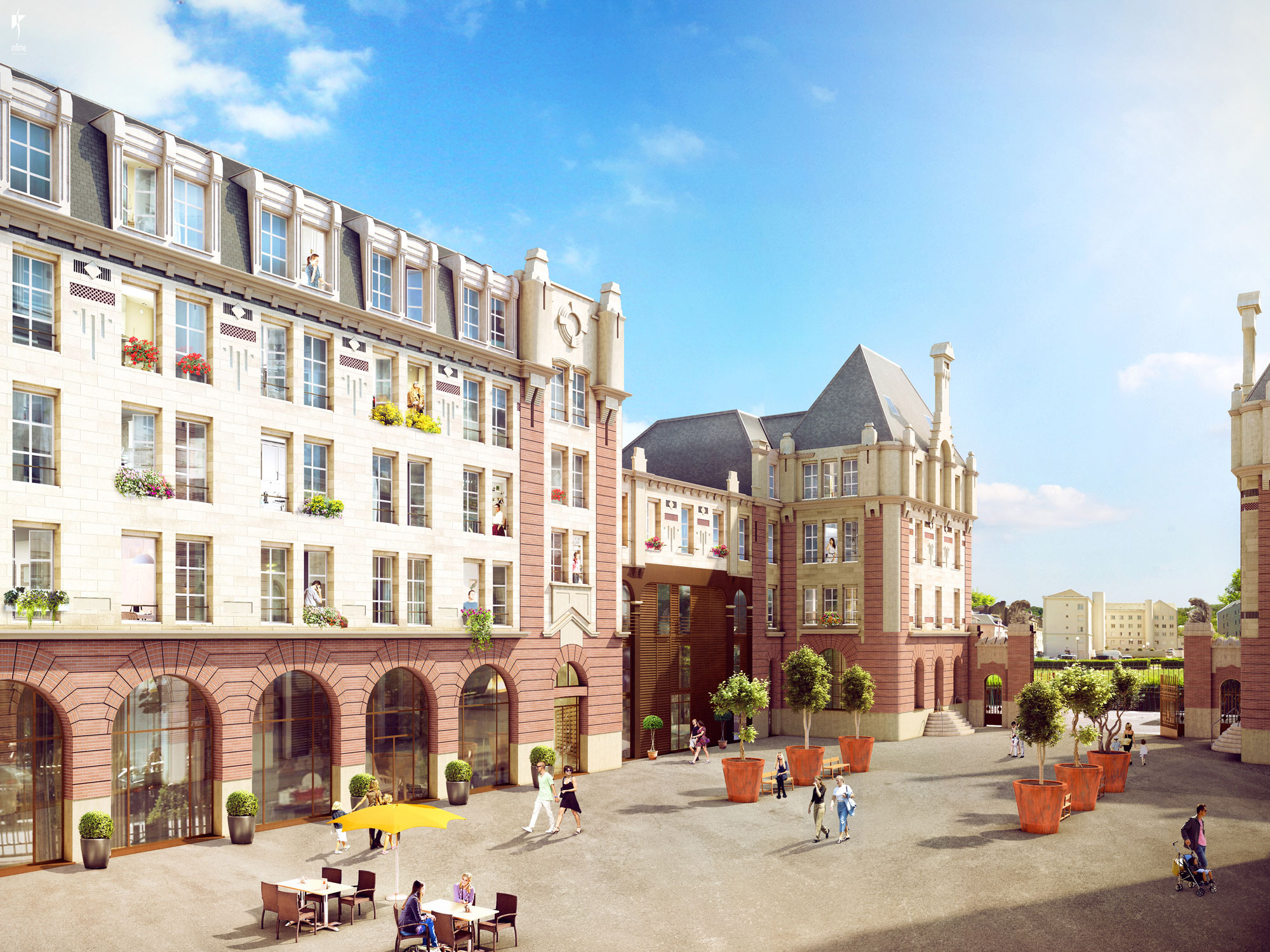 Au Havre, la Résidence Blason, une ancienne caserne de pompiers devient ...